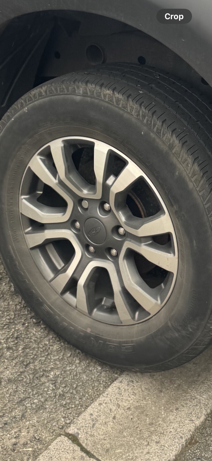 Ford Ranger Wildtrack 18 Inch Diamond Cut Grey Alloy Wheels And Tyres ...