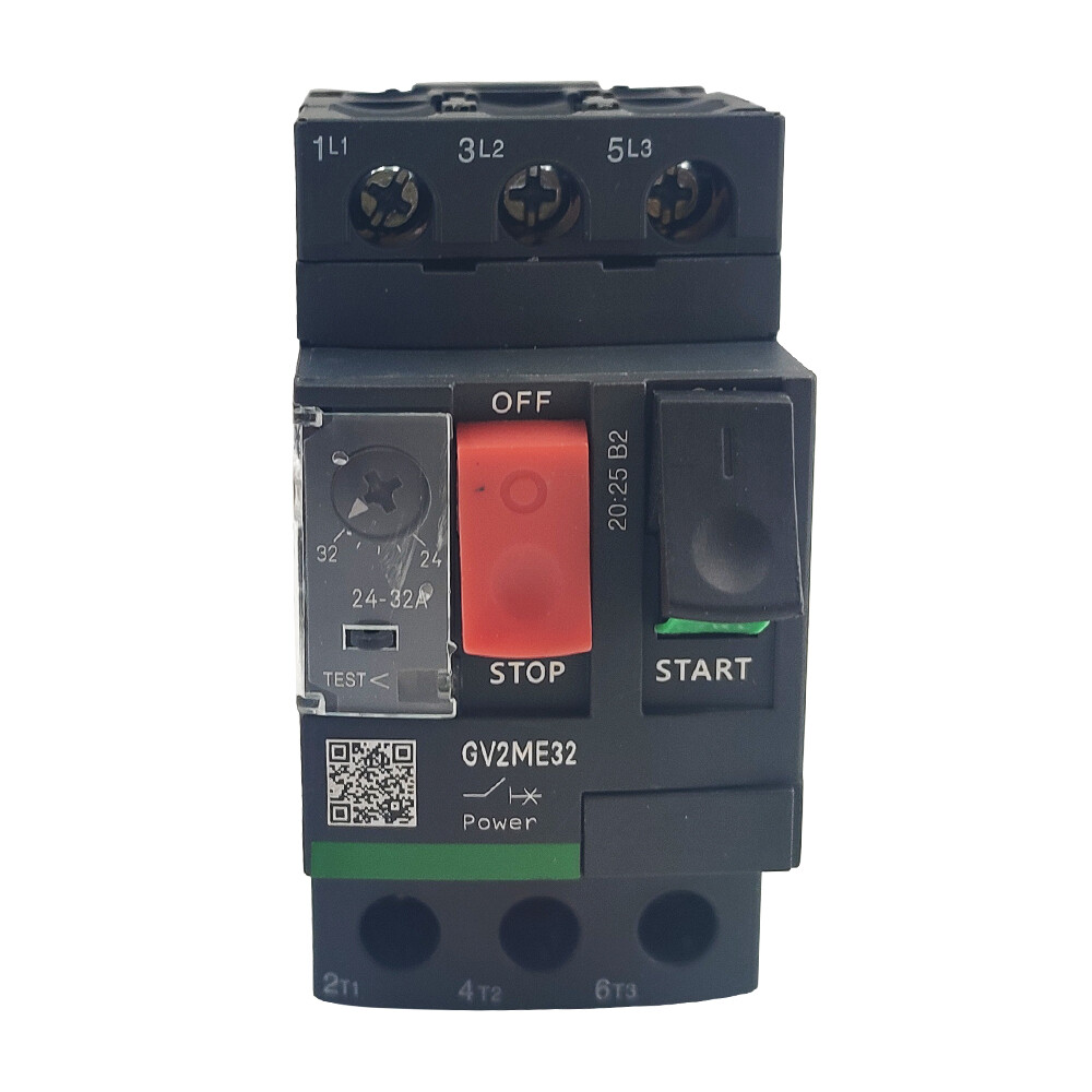 GV2ME32 manual Motor Starter Button 24A-32A Deca Motor circuit breaker ...
