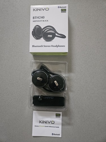 Kinivo BTH240 PRO Bluetooth Wireless Headphones On-Ear HiFi Stereo ...