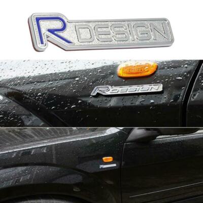 Volvo XC90 S60 V60 C30 R-DESIGN Emblem Badge Trunk Decal Sticker | 2x ...