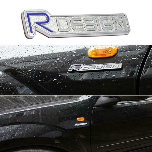 Volvo XC90 S60 V60 C30 R-DESIGN Emblem Badge Trunk Decal Sticker | 2x ...