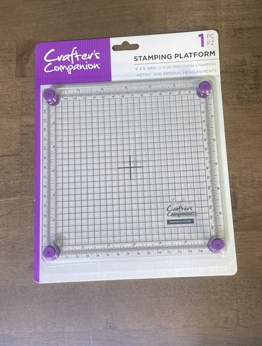 Crafter’s Companion 6x6 Grid Precision Stamping Platform | eBay