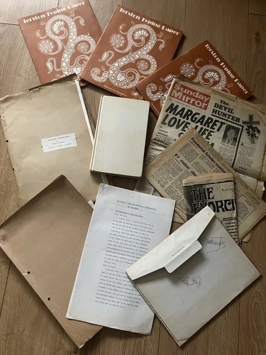 The Exorcist Extraordinary book manuscript & Ephemera Rev Donald Omand ...