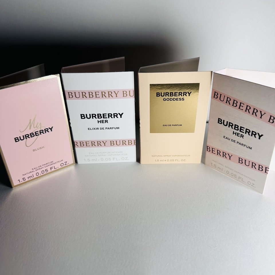 Burberry Goddess & My Burberry Perfume Sample Size (4pcs) | eBay