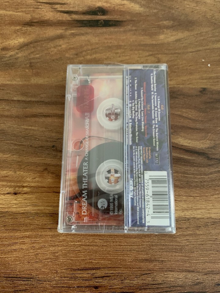 DREAM THEATER BRAND NEW FACTORY SEALED turkish casette cassette MUSIC ...