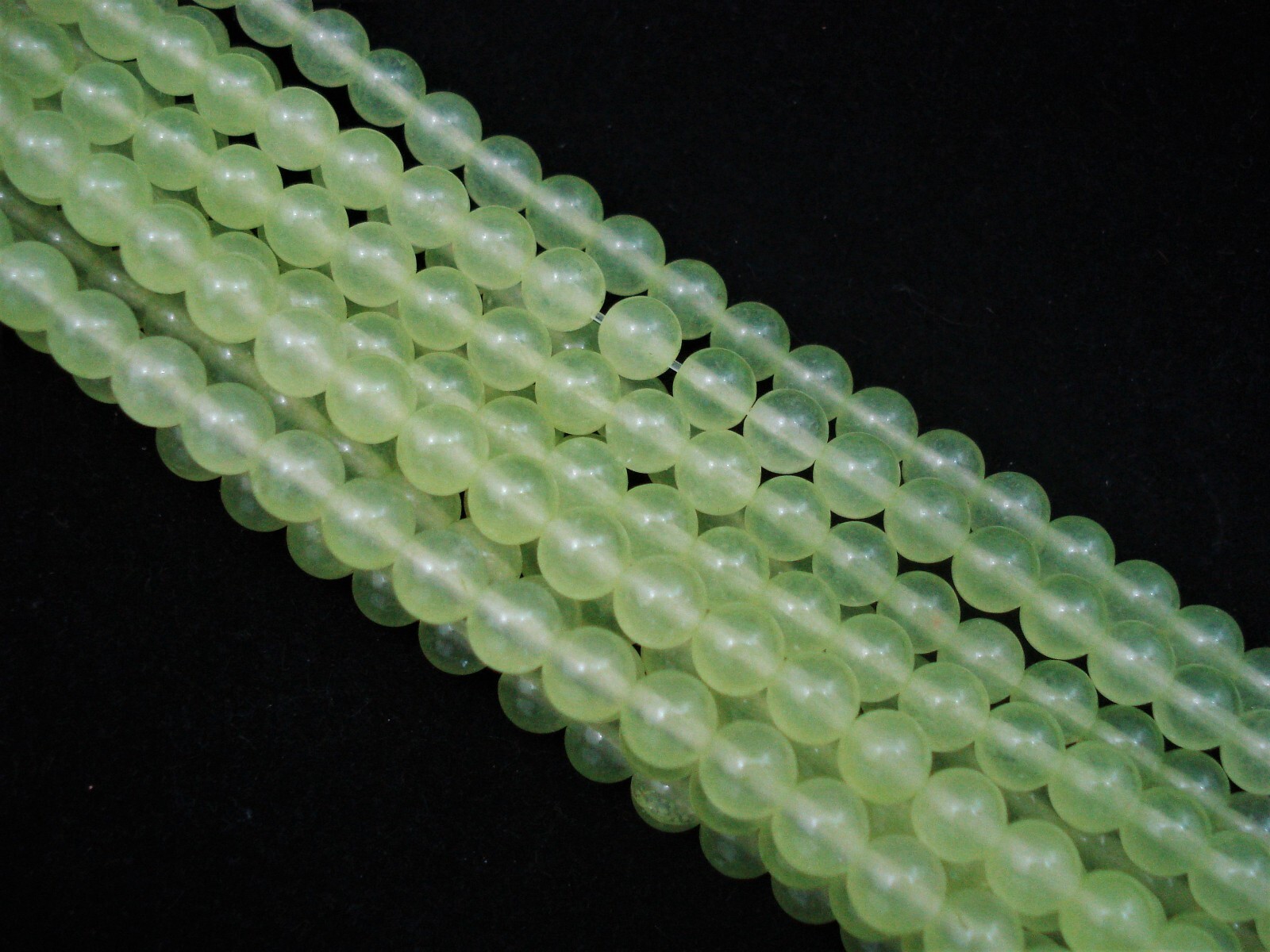 Lime Green Jade 6mm Round Gemstone Beads 35cm Strand DIY Jewelry | eBay ...