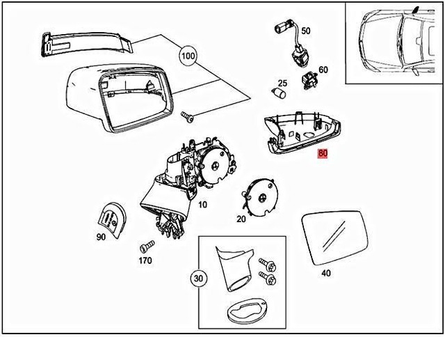 Mercedes-Benz 21281001159040 Genuine OEM Lower Cover for sale online | eBay