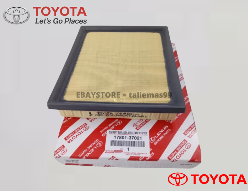 Genuine TOYOTA Engine Air Filter 17801-37021 17801-YZZ12 1780137020 OEM ...