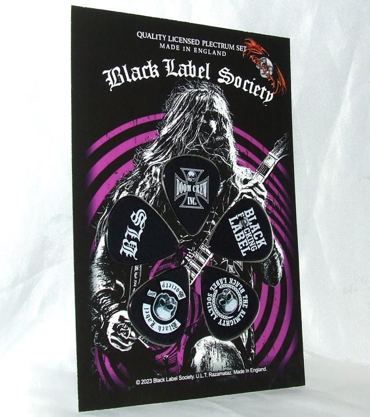 Black Label Society Guitar Pick Set Heavy Metal | eBay