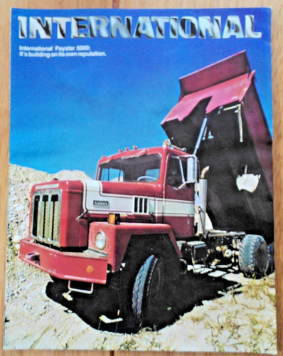 International Paystar 5000 truck sales brochure | eBay