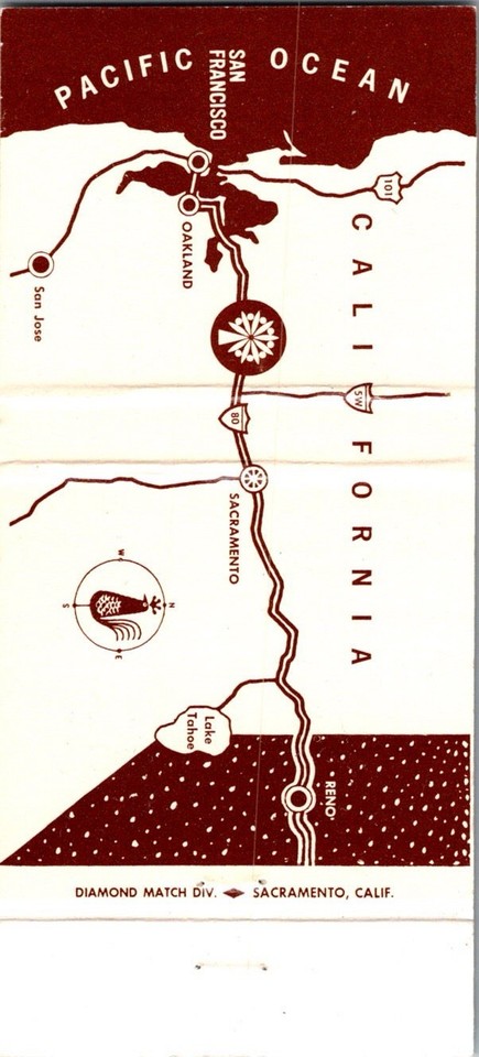 The Nut Tree Vacaville, California Vintage Matchbook Cover Coffee Tree ...