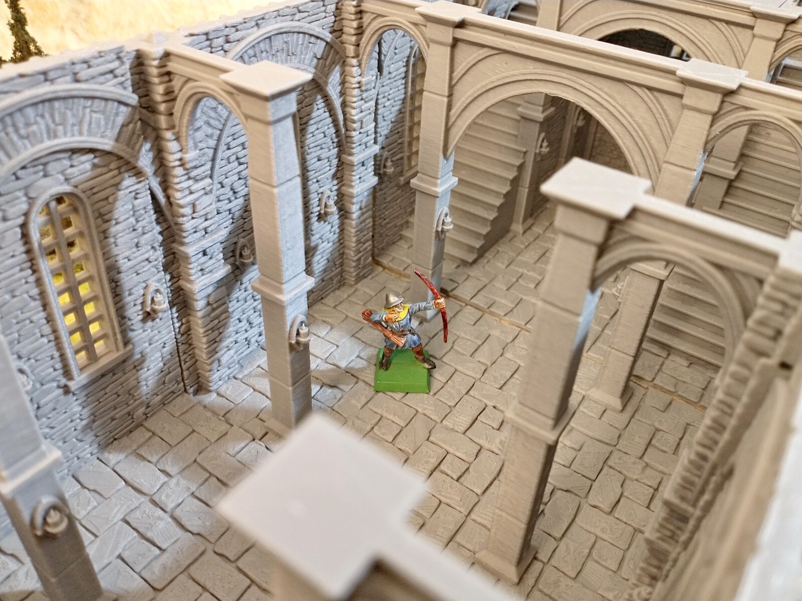 Greendale Church of the Dale 28mm Village Terrain D&D Warhammer Bolt ...