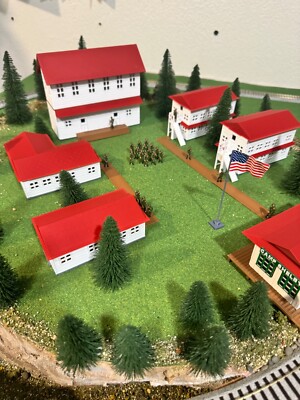 HO Scale Military Base Set | eBay