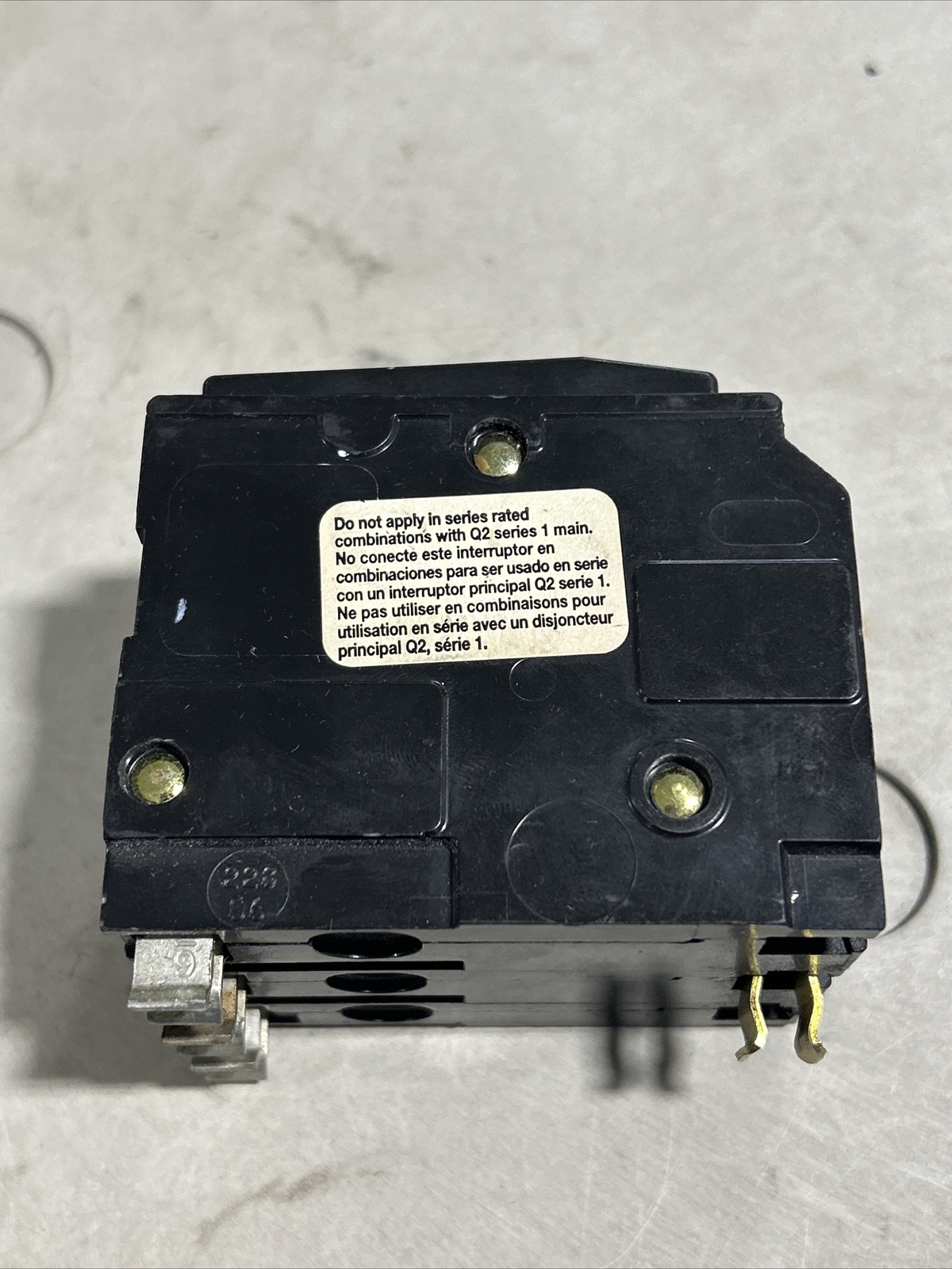 Square D QOB320 - (AD-8678) 20A 3 Pôle Disjoncteur Neuf Ouvert Boîte | eBay