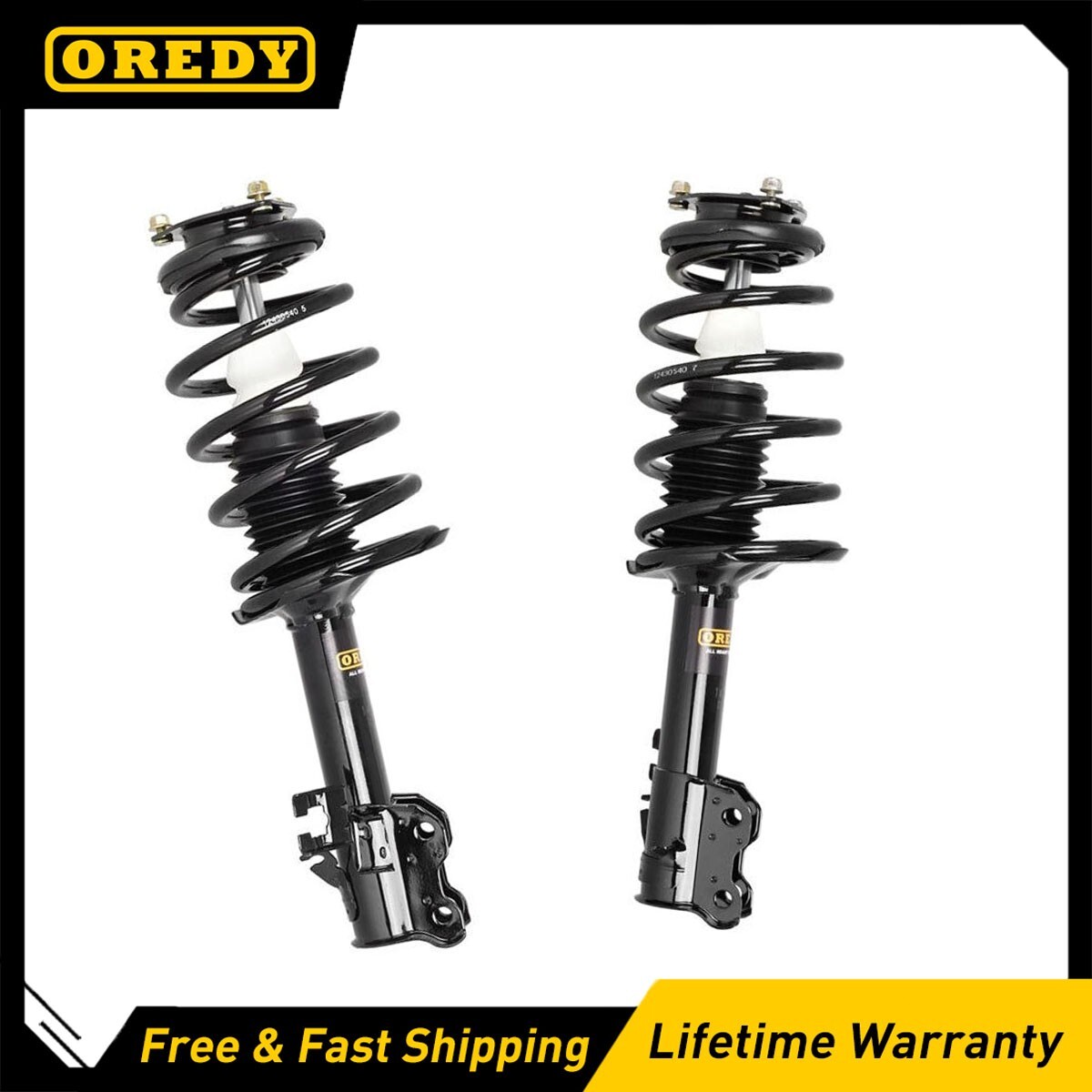 Pair Front Shocks Struts for 2002 2003 2004 2005 2006 Nissan Sentra 1 ...