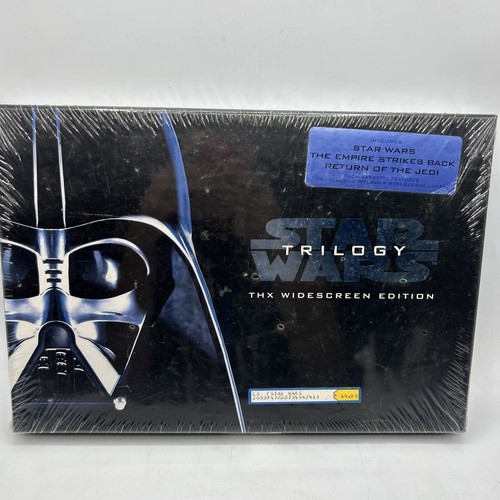 1995 Star Wars Trilogy THX Widescreen Edition 3 VHS Tapes Sealed Box ...
