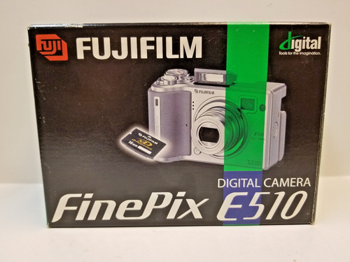 Fujifilm Finepix E Series E510 5.2MP Digital Camera,Case, Cables ...