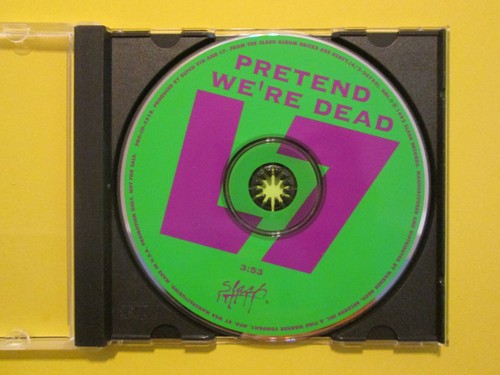 L7 Pretend We're Dead Promo CD Single 1992 | eBay