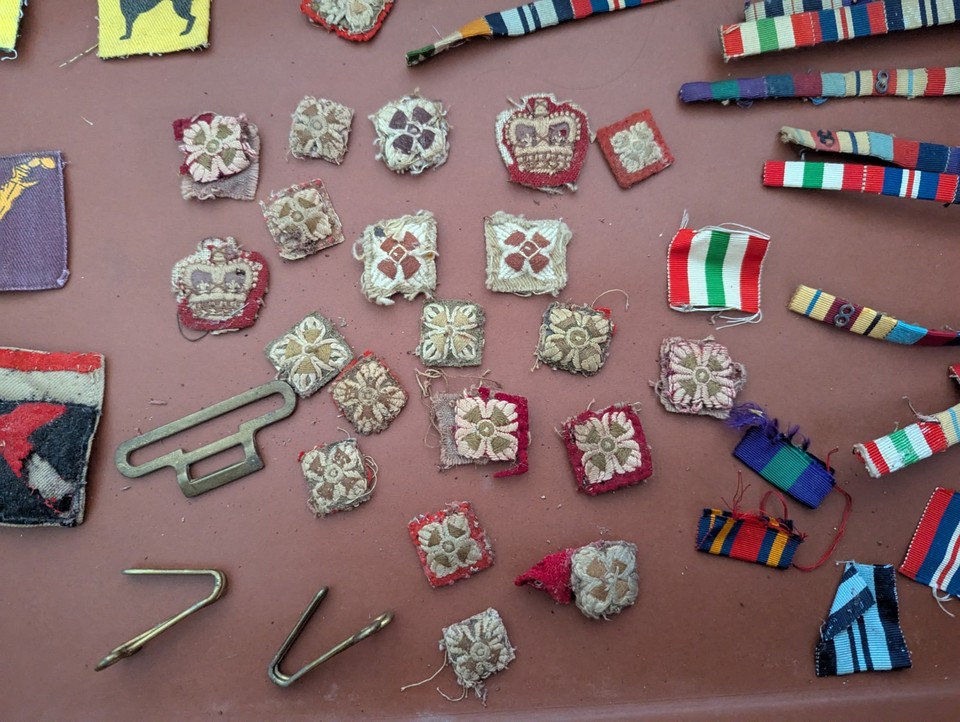 Military Cloth Badges WW2 And Medal Bars | eBay UK