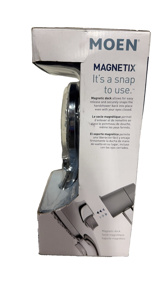 Moen 26603RN 5 1/2" Handheld Shower Brushed Nickel W/Magnetix ...