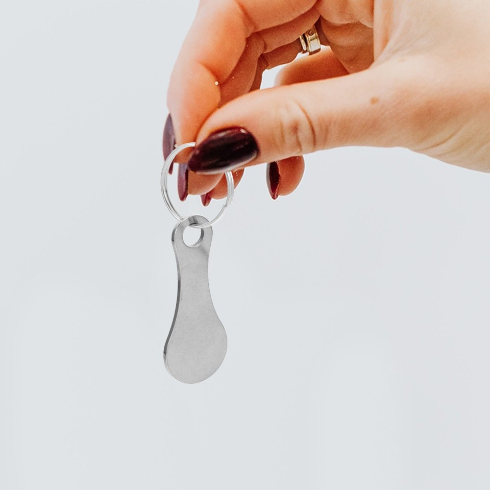 4pcs Shopping Trolley Token Key Ring Shopping Cart Token Trolley Tokens ...