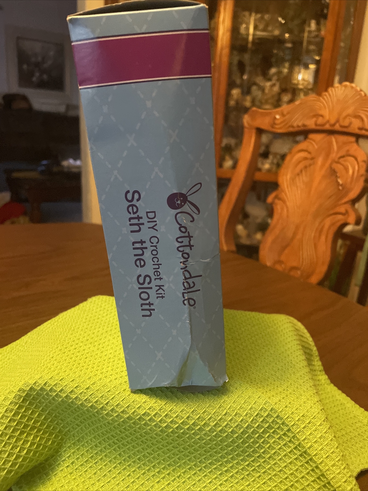 Crochet Kit Seth The Sloth New In Box | eBay