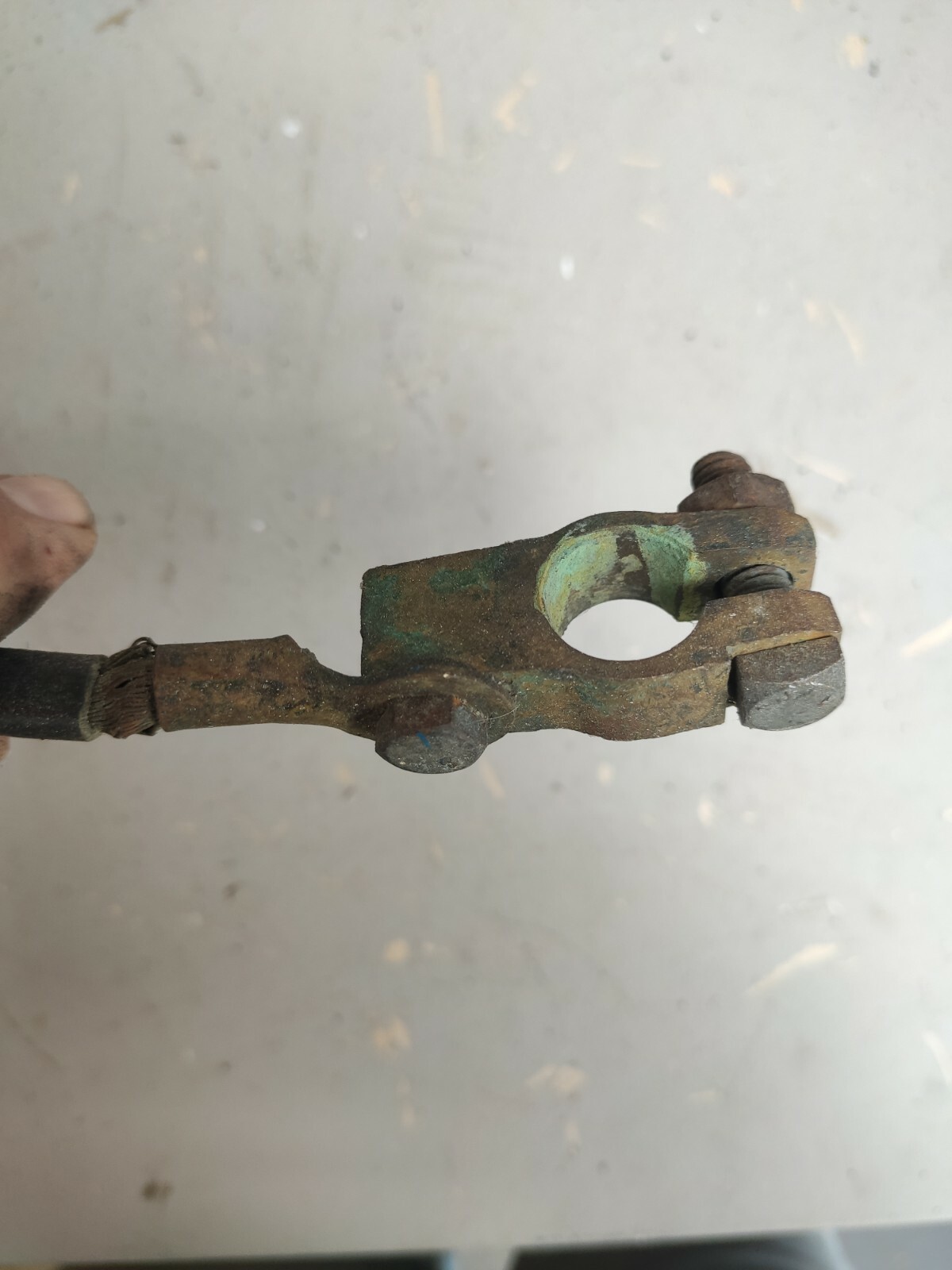 Ford Negative Battery Terminal Cable Lead heavy duty 690mm | eBay