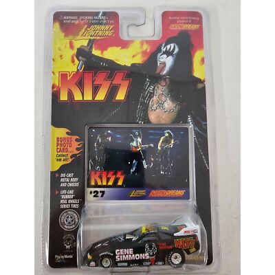 Johnny Lightning KISS Gene Simmons 1:64 Diecast Car w/UP FRONT AND ...