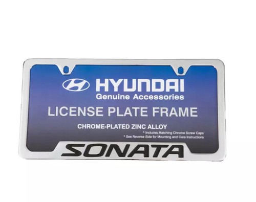 Genuine Hyundai License Plate Frame 00402-31916 | eBay