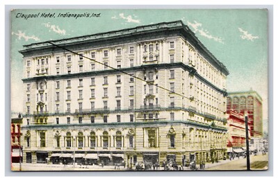 Claypool Hotel, Indianapolis Indiana IN Postcard 16508 | eBay