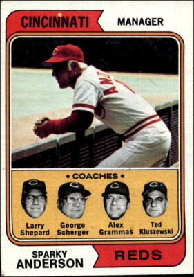 1974 Topps #326 Reds Field Leaders | eBay