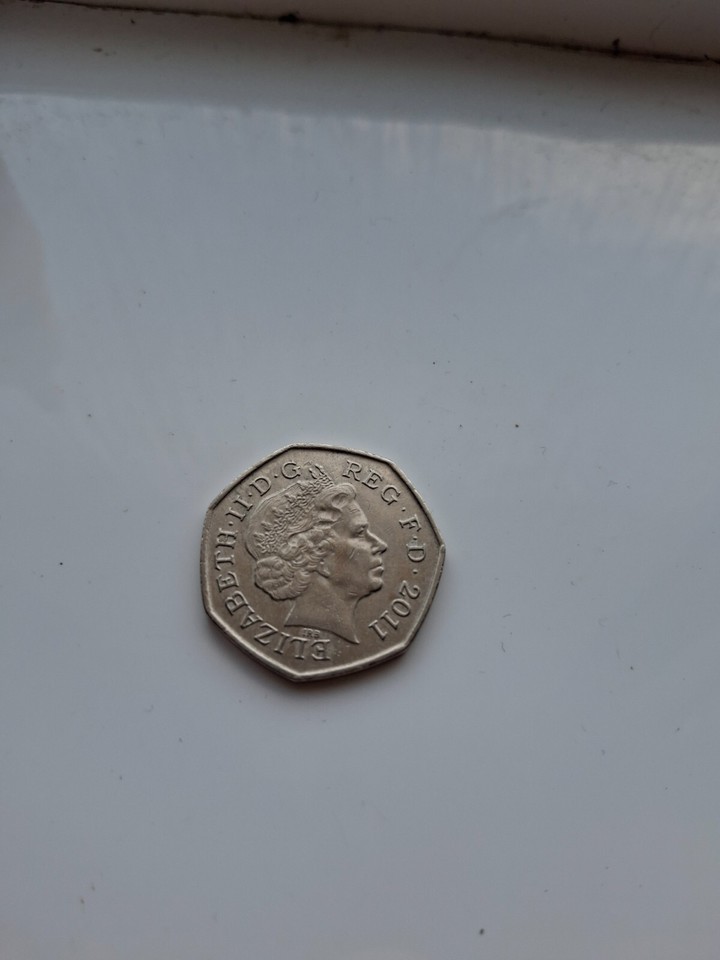 🔥 2009 BLUE PETER DESIGN **OLYMPIC GAMES 2012** HIGH JUMP 50P COIN HUNT ...