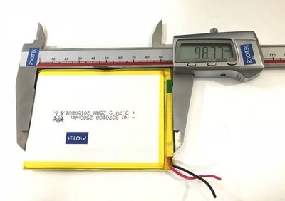 Battery batterie tablette tablet NV 3070100 20150D0I 3V 2500Mah | eBay