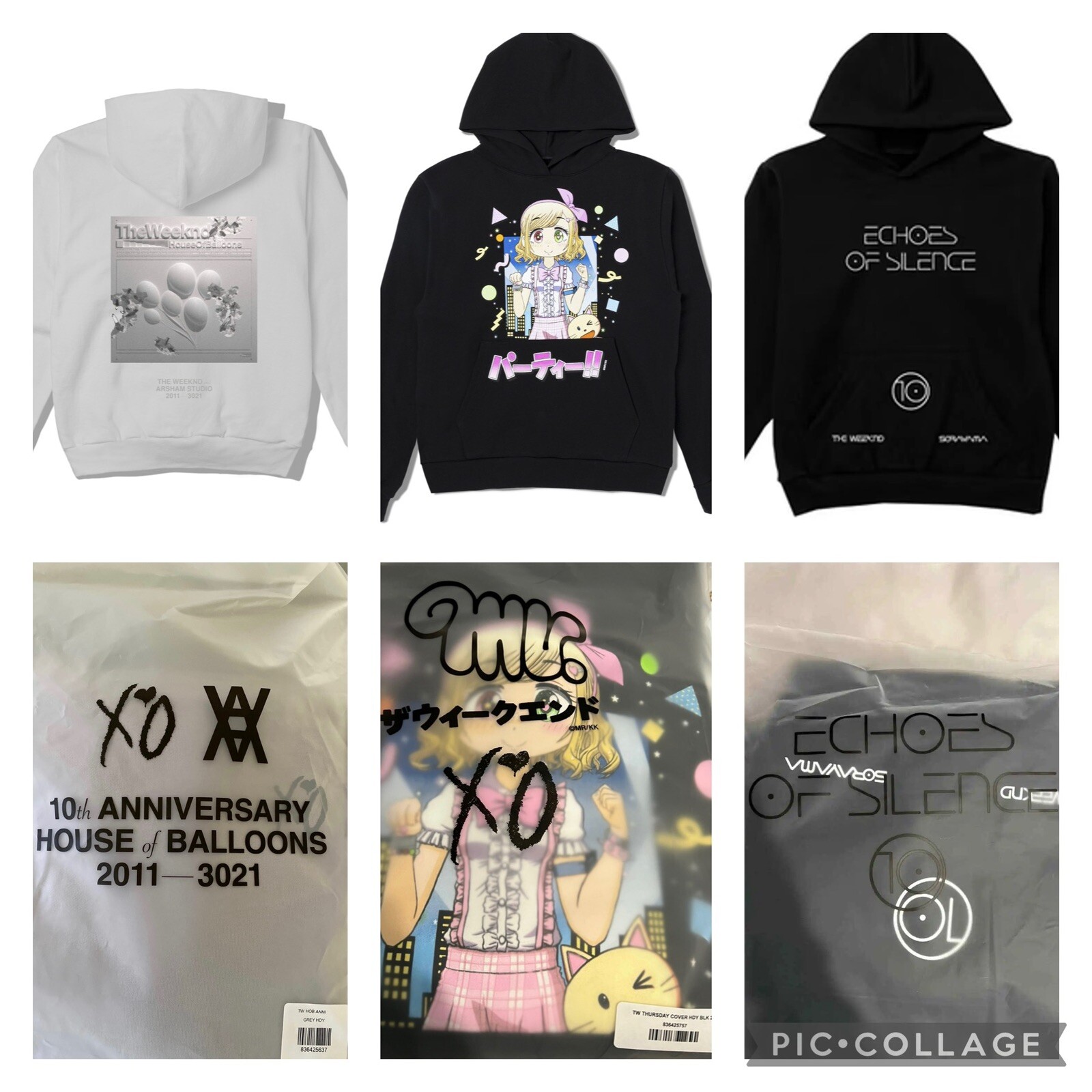 The Weeknd Limited Edition SOLD OUT Hoodie Set (HoB, Thursday, EoS) | eBay