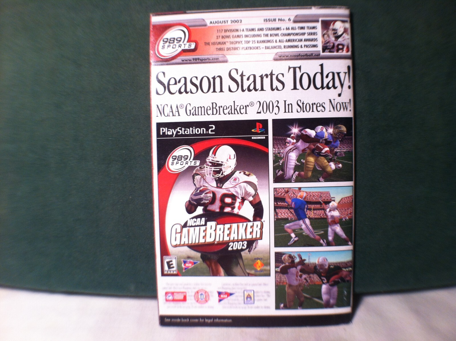 PS2 Manual "NFL Gameday 2003" | eBay