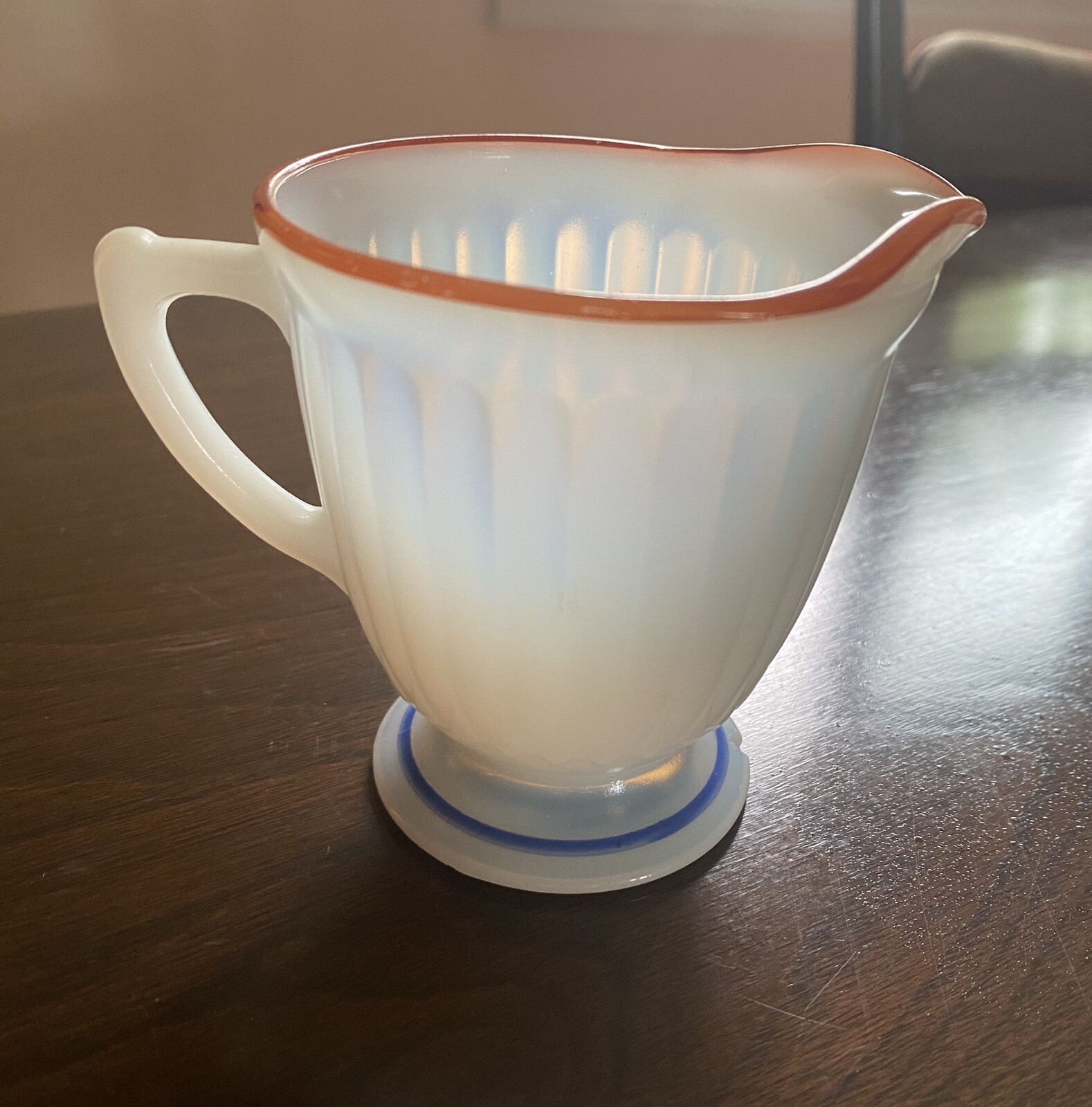 Rare cremax primary color bands sugar bowl and creamer | eBay