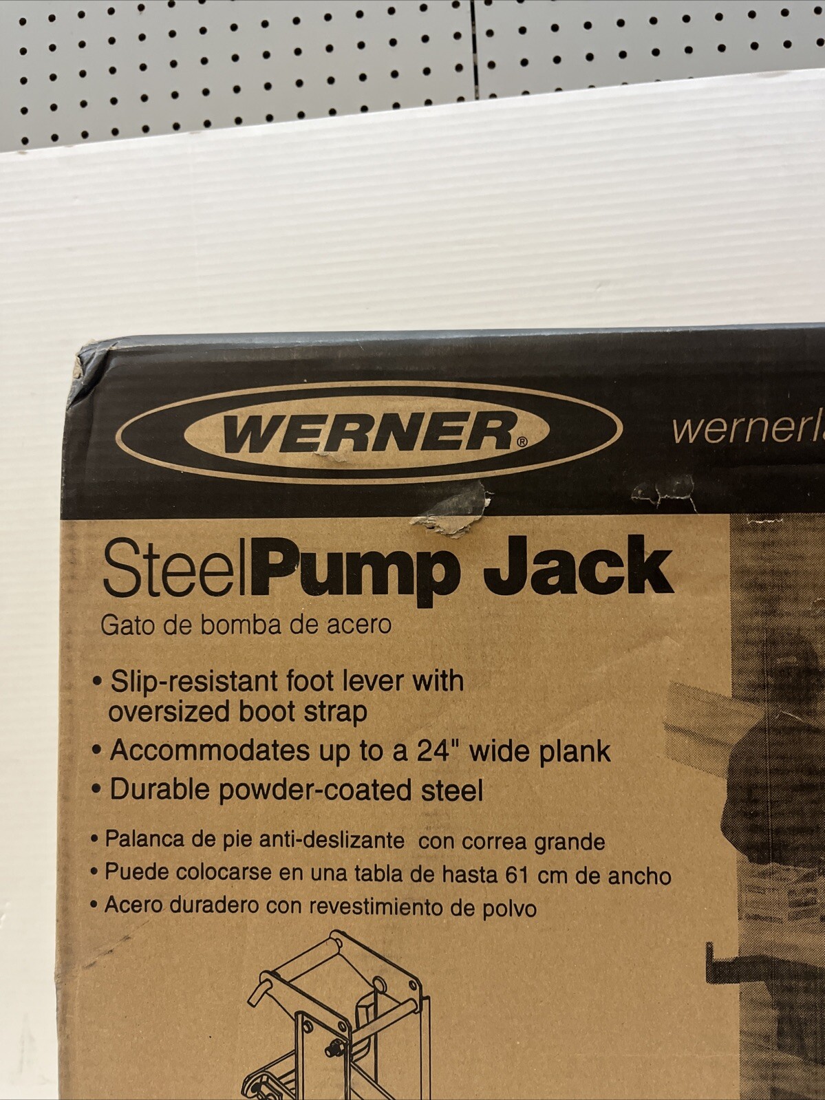 Werner SPJ-100 Steel Pump Jack - Blue for sale online | eBay