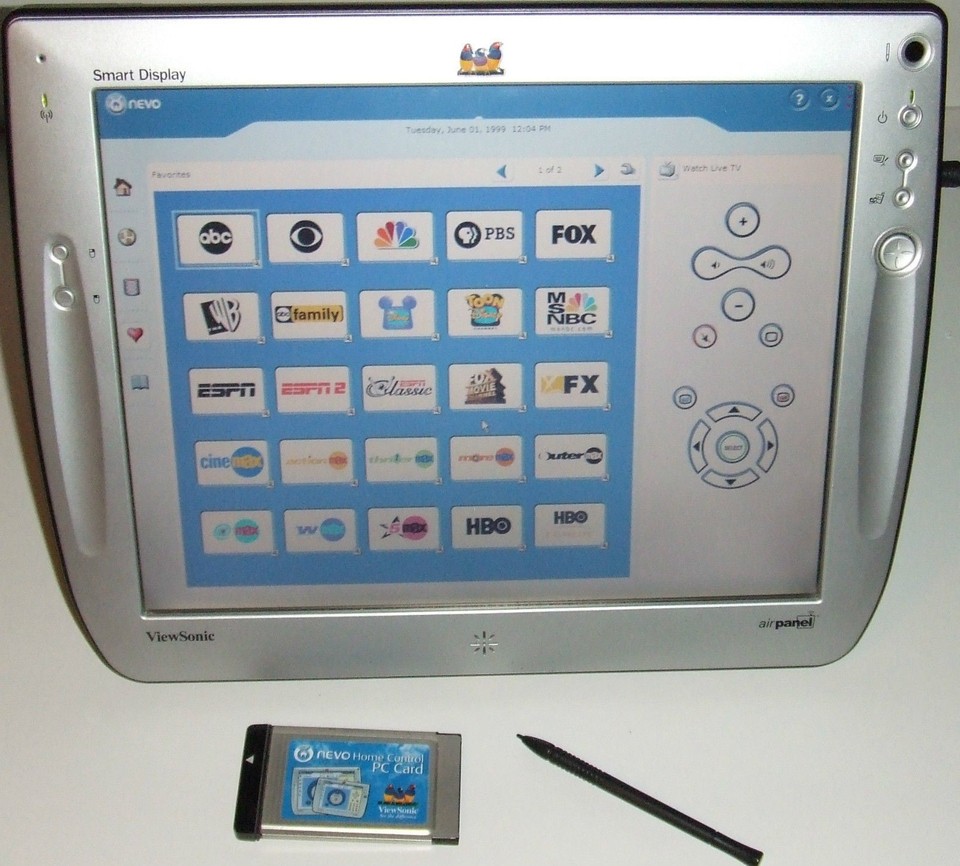 ViewSonic V150 AIRPANEL REMOTE DESKTOP 15" LCD PANEL WITH Nevo Home ...