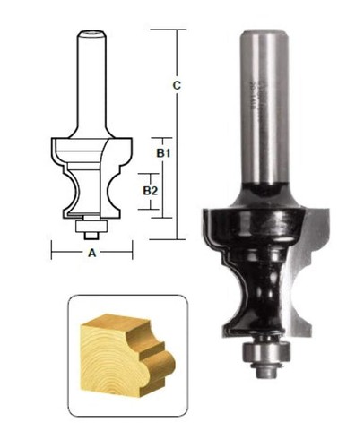 Palace Pattern Router Bits | TEB Series | eBay