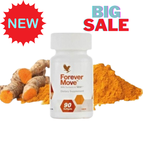1x FOREVER MOVE Turmeric Natural Eggshell Membrane 90Tab HALAL KOSHER ...