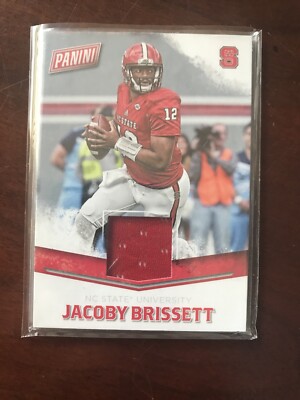 2016 Panini Fathers Day Jacoby Brissett Rookie Jersey Card Colts NC ...