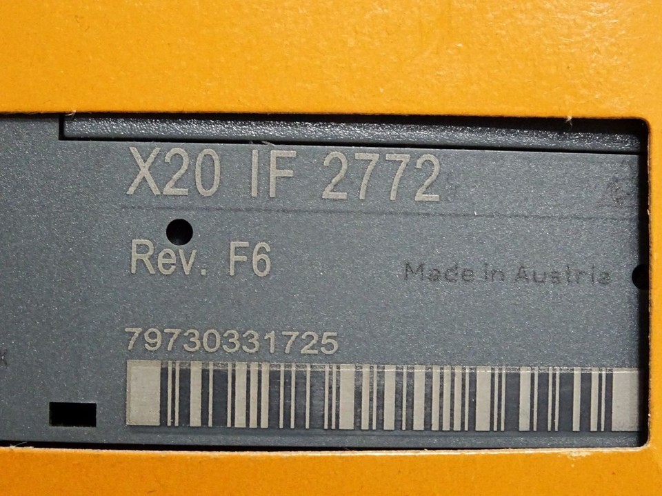 B&R X20IF2772 X20 IF 2772 Rev.F6 Schnittstellenmodul / Neu | eBay