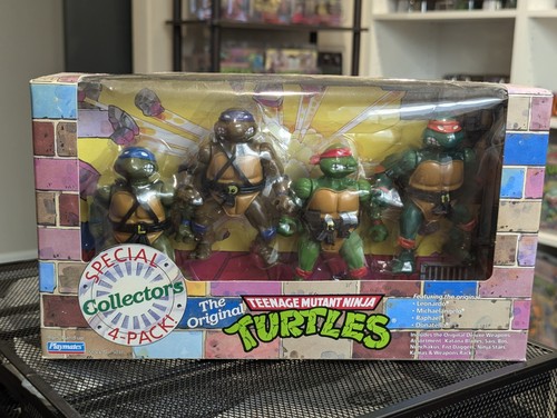 1992 Teenage Mutant Ninja Turtles 4 Pack TMNT Collectors Pack Target ...