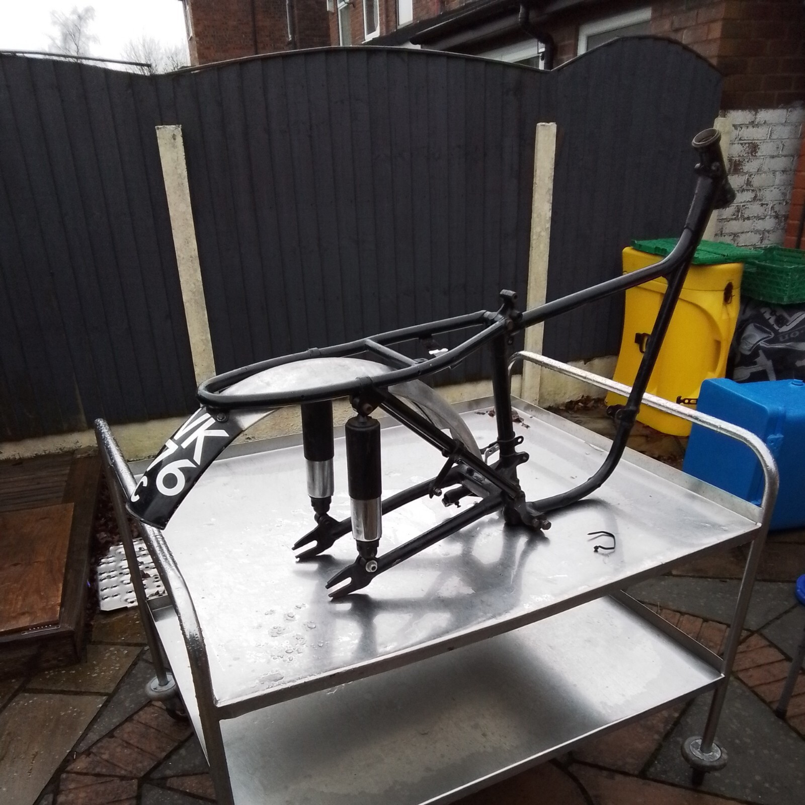 TRIUMPH TIGER CUB FRAME WIDE SWINGING ARM MODEL REG ON FRAME | eBay UK