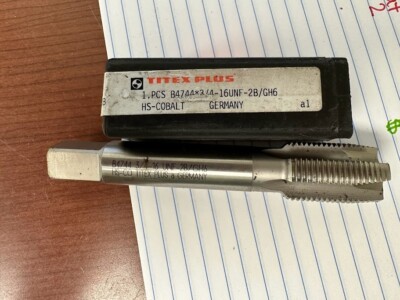 TITEX PLUS B4744 3/4-16 UNF-2B/GH6 HS-COBALT | eBay