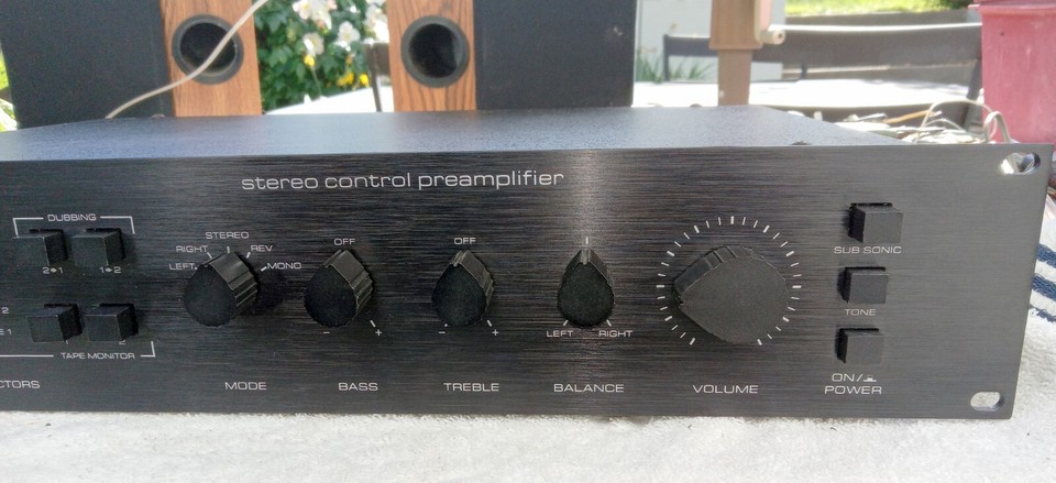 RGR Robert Grodinsky Research model 4-1HG Stereo Preamplifier Works ...