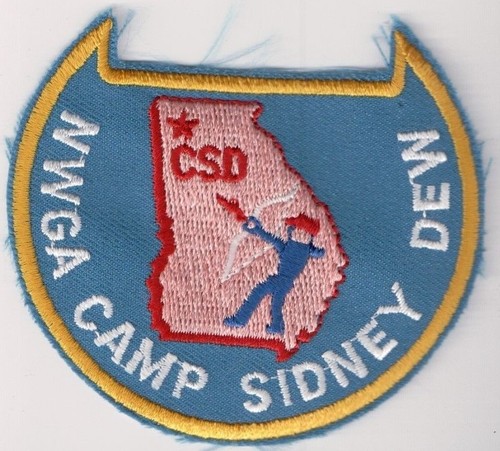 Boy Scout Camp Sidney Dew Patch, Northwest Georgia, 1980s-90s patch ...