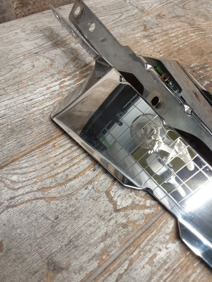 86-17 Harley Davidson Softail Front Windshield Wind Deflectors Chrome ...
