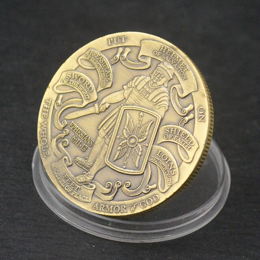 10pcs US Military Marine Corps God Ephesians Pray Challenge Coin | eBay