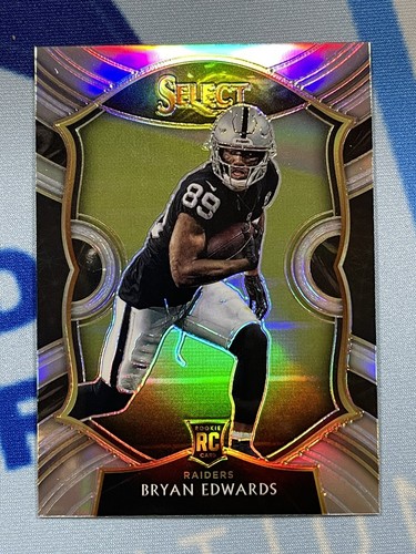 2020 Select Bryan Edwards Silver Concourse Rookie Card RC #76 Raiders ...